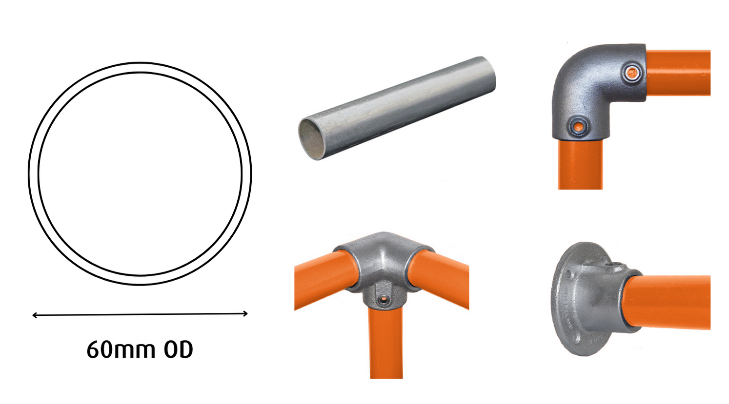48mm Galvanised Pipe & Fittings — Hammersmith