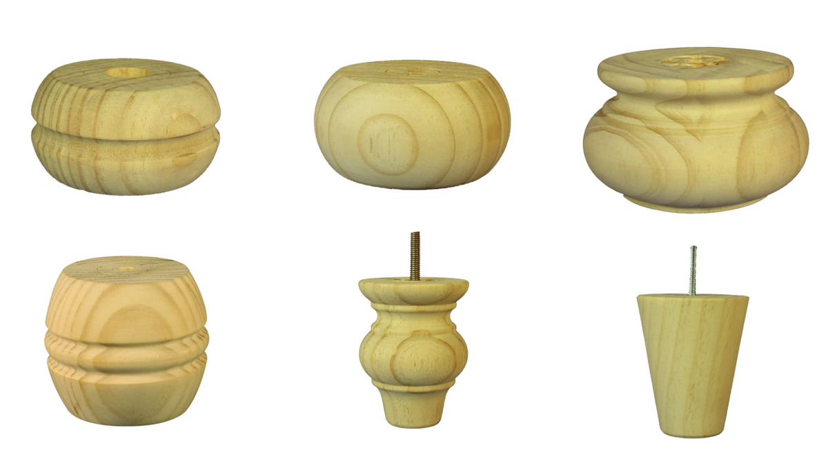 Turned Timber Legs — Hammersmith