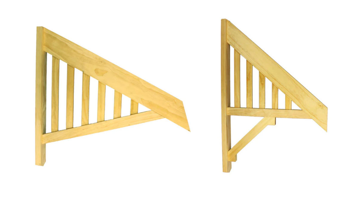 Federation Design Timber Window Canopys — Hammersmith